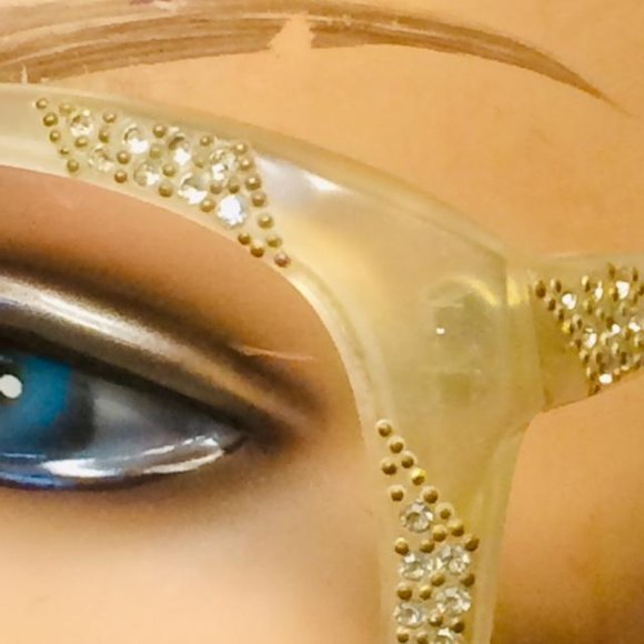 Stendahl | Accessories | Vtg Stendhal France Crystal Eyeglass Frames ...